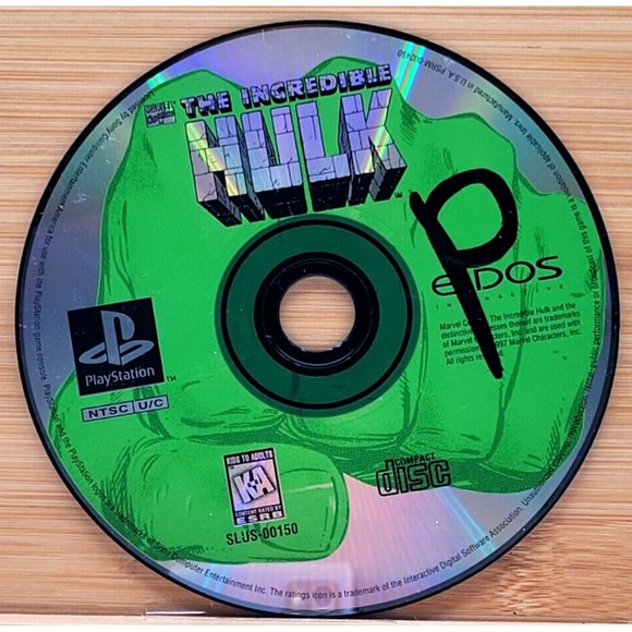 Video Games & Consoles | The Incredible Hulk Ps1 Playstation 1 Game ...